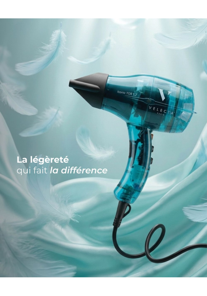 Iconic TGR 1.7 - Sèche-cheveux ultra-léger et compact